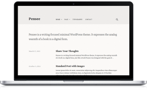 Pensee WordPress Theme | Themehaus